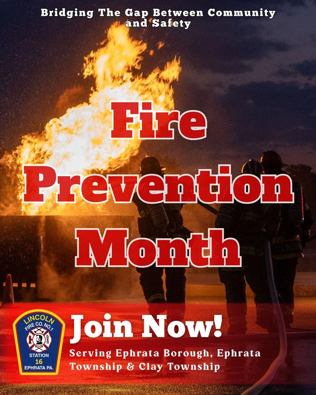 Did you know October is Fire Prevention month? - Lincoln Fire Company