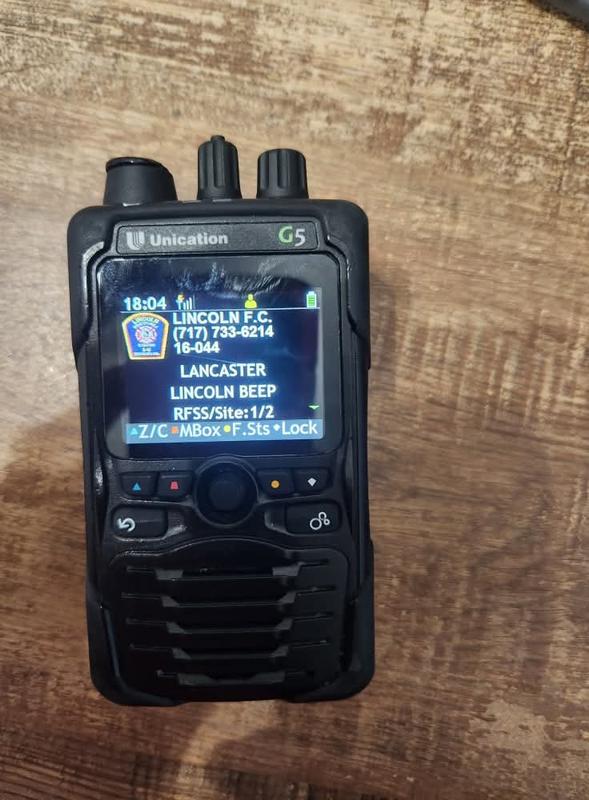 ***Fund Drive Friday*** The firefighter pager - Lincoln Fire Company